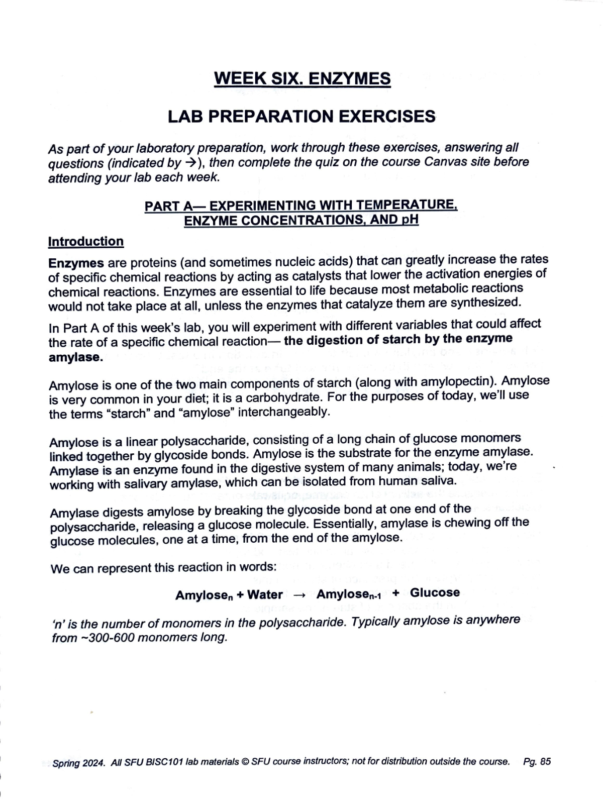 Lab%20prep%20week%206%20enzymes - WEEK SIX. ENZVMES LAB PREPARATION ...
