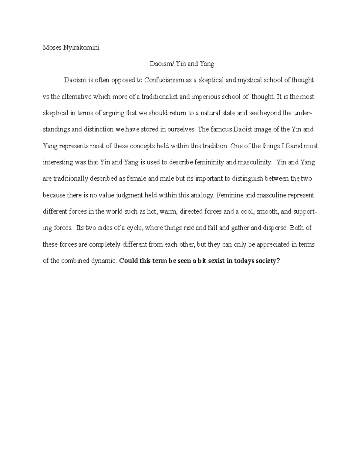 Daoism Yin and Yang - The famous Daoist image of Yin and Yang and how ...
