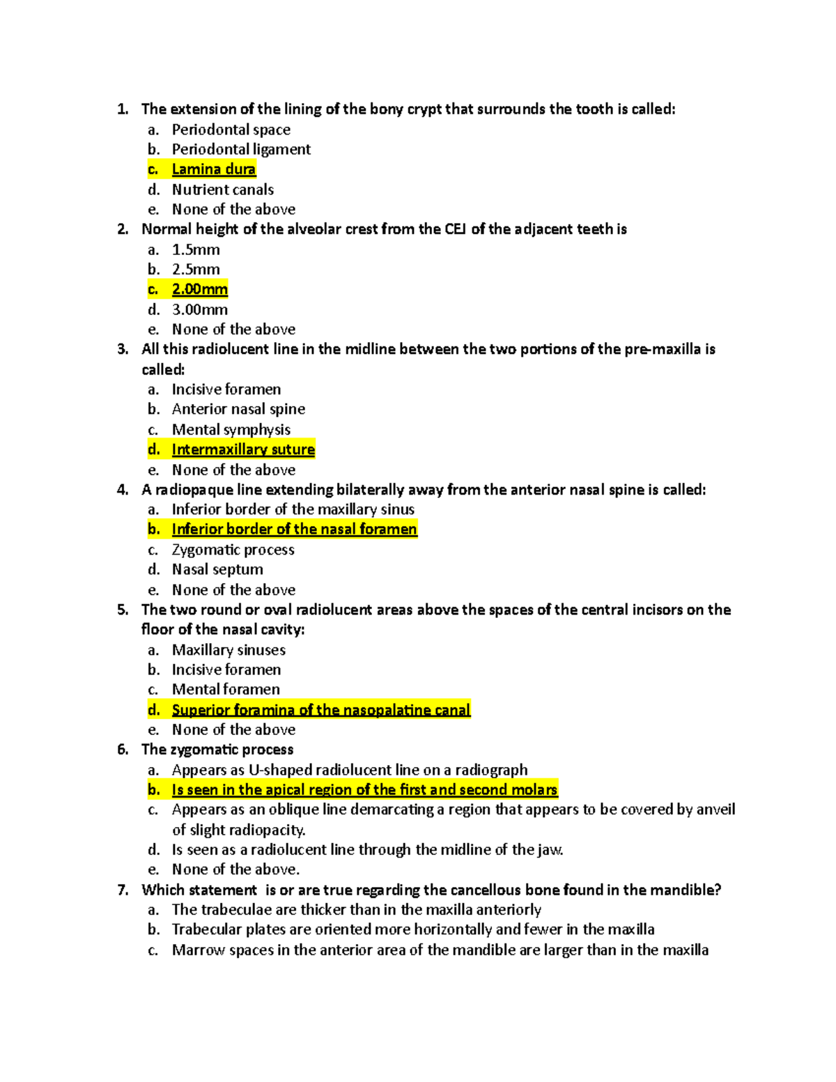 orthodontics and roentgenology - 1. The extension of the lining of the ...
