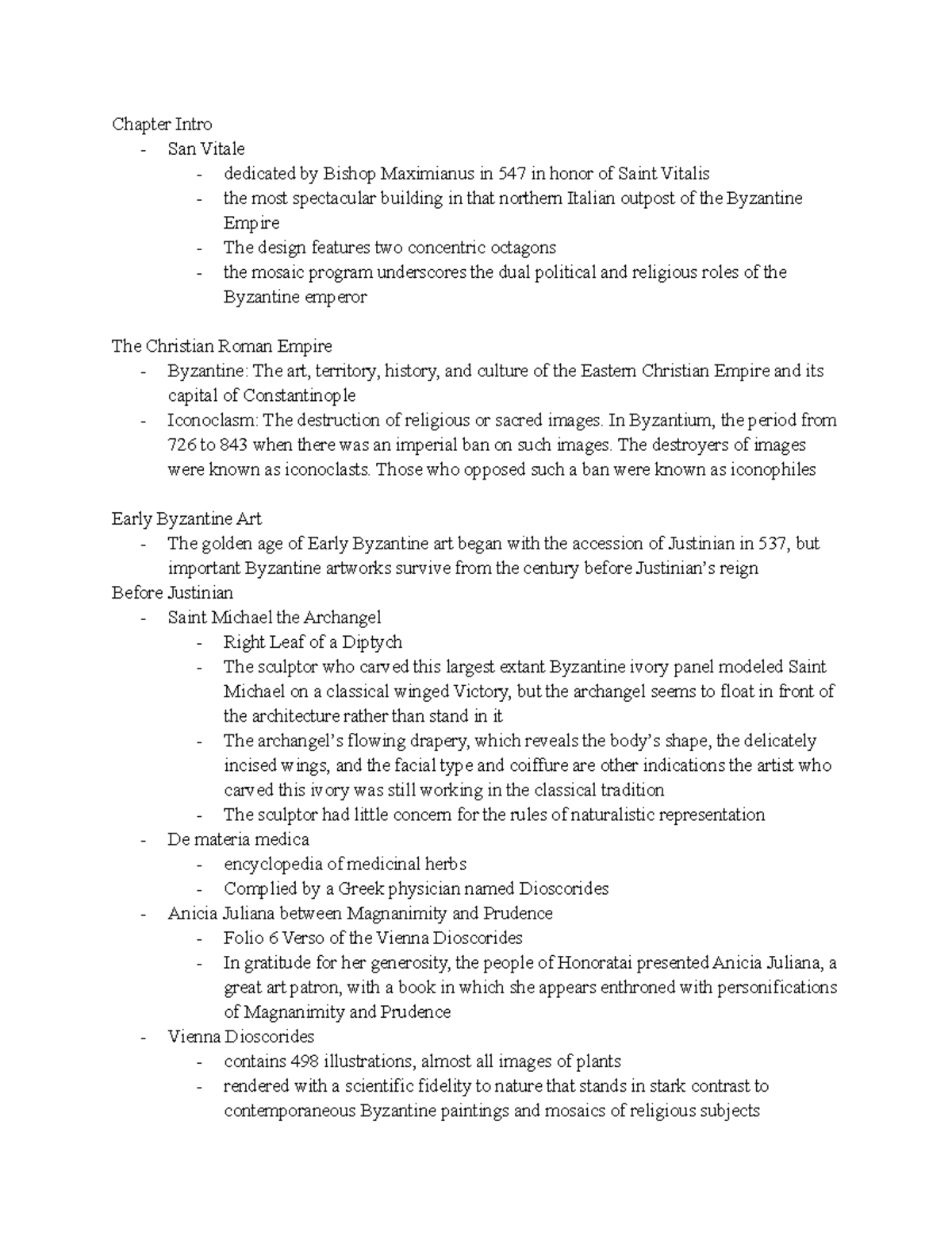 AP Art History Chapter 9 Notes - Chapter Intro - San Vitale - dedicated ...