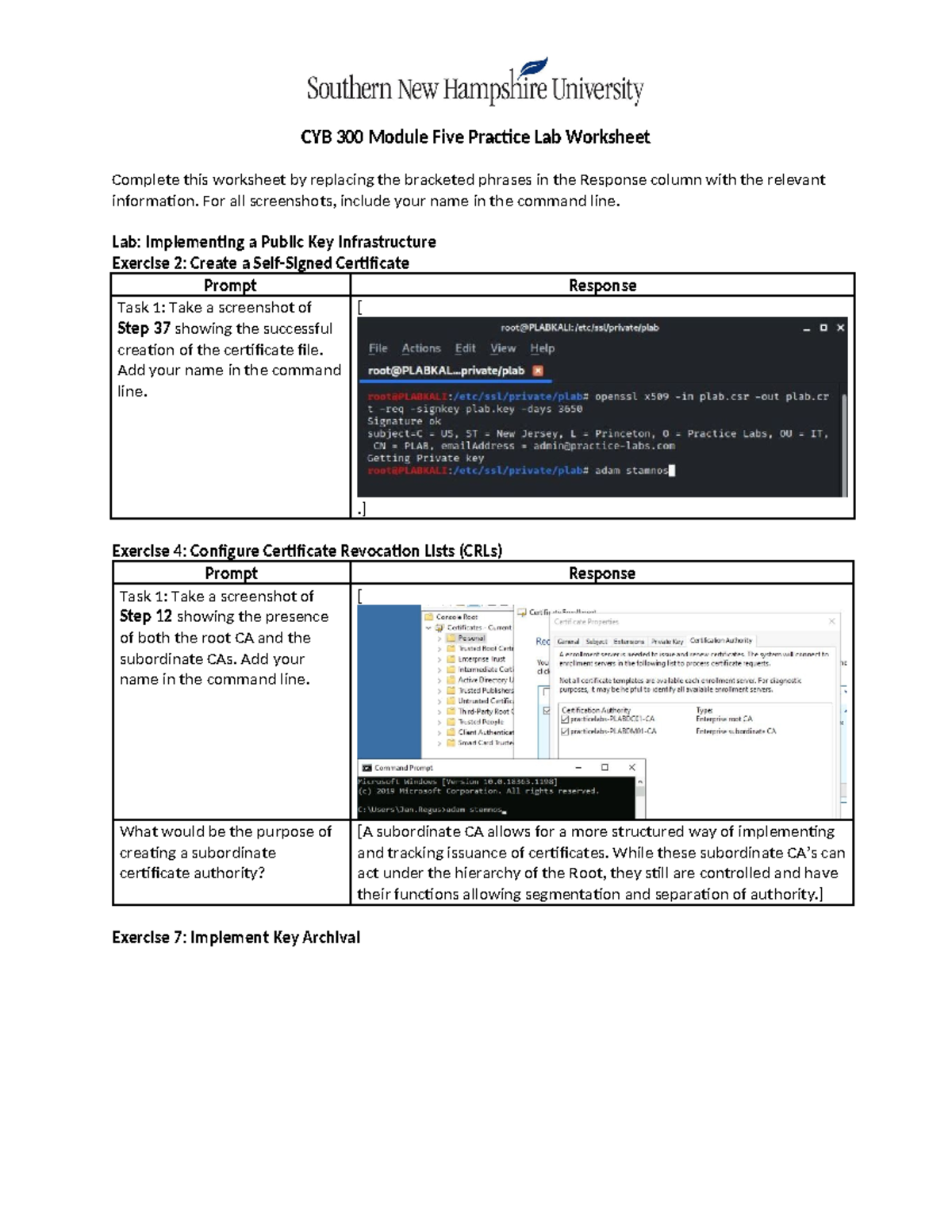 CYB 300 Module Five Practice Lab Worksheet - CYB 300 Module Five Practice Lab Worksheet Complete ...