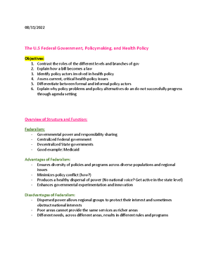 [Solved] At which levels do political parties organize and coordinate - Intro to US Government ...