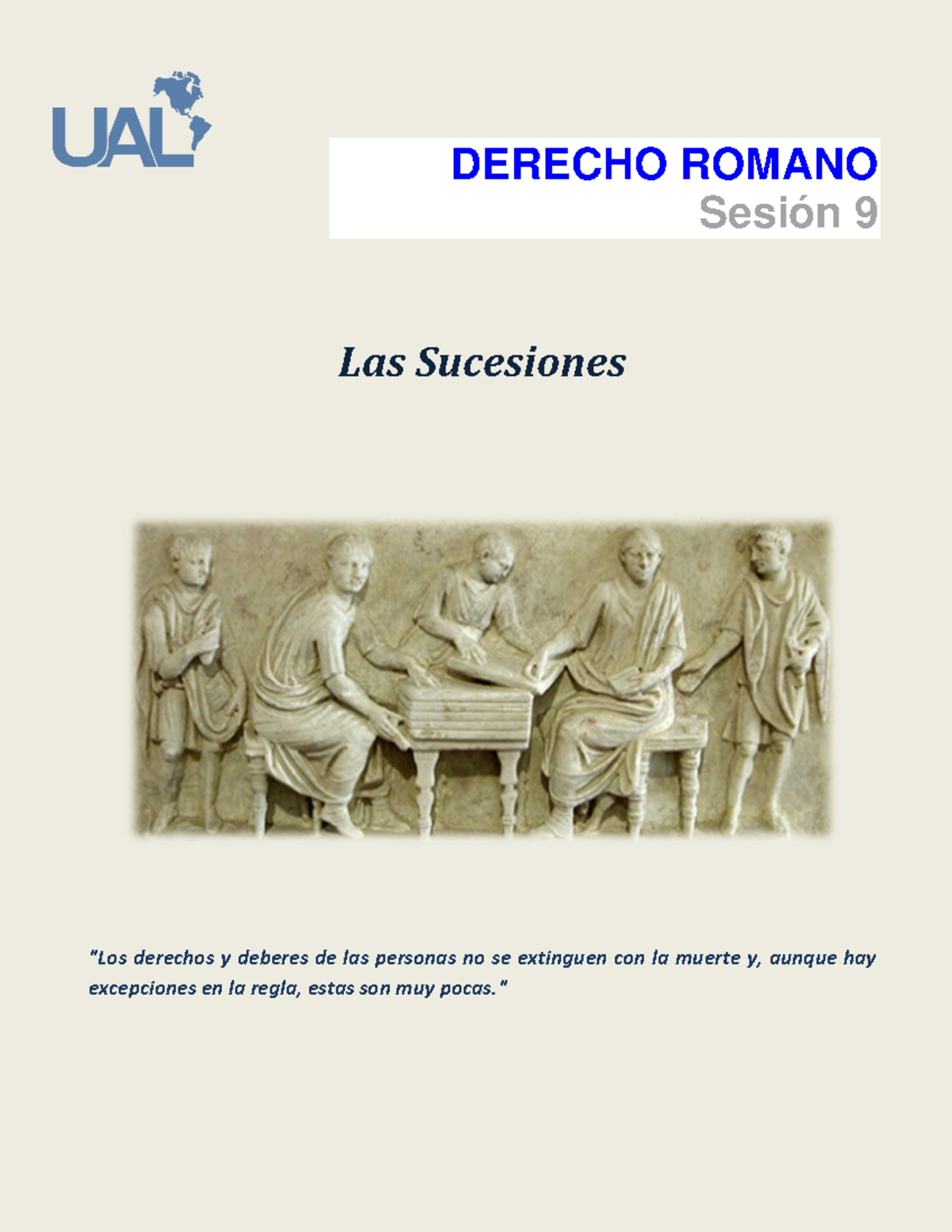 Sesión 09 - Jsjsjsksk - Unidad 9 Las Sucesiones "Los derechos y deberes ...