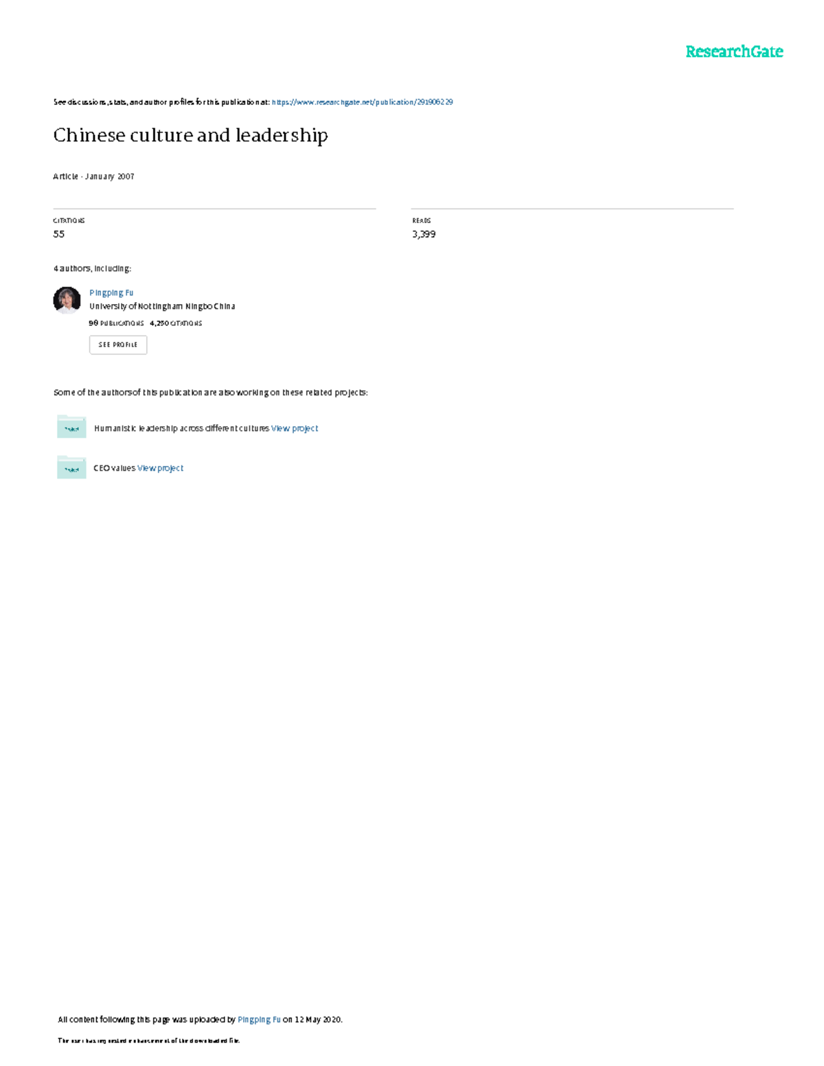 China Chapter-24 Globe - See discussions, stats, and author profiles ...