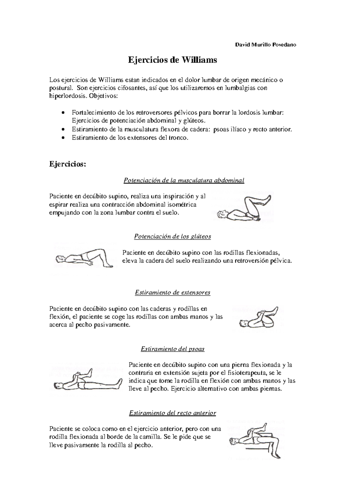 332719586 Ejercicios de Williams y Mc Kenzie - David Murillo Povedano Ejercicios de Williams Los ...
