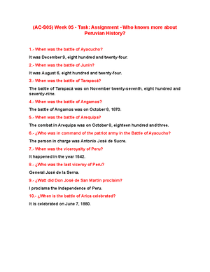 TASK Semana 4 - Ingles - Curso : INGLÉS Profesor Titular del Curso ...