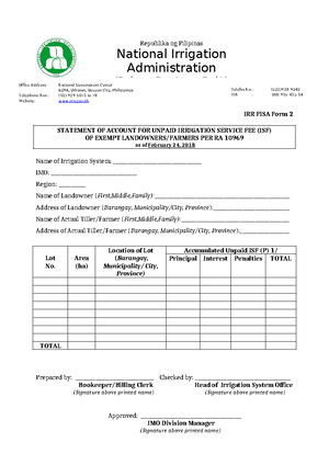 Affidavit OF Undertaking (FORM 3) Original - Republic of the ...