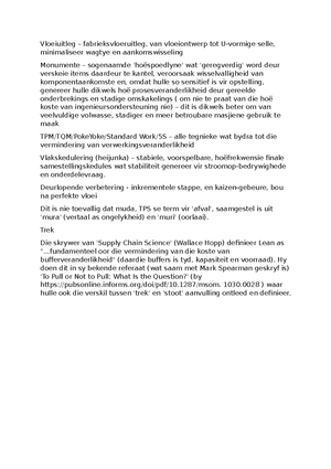 Graad 8 Kwartaal 1 Afrikaans Opsomming - Die punt Dit word gebruik aan ...