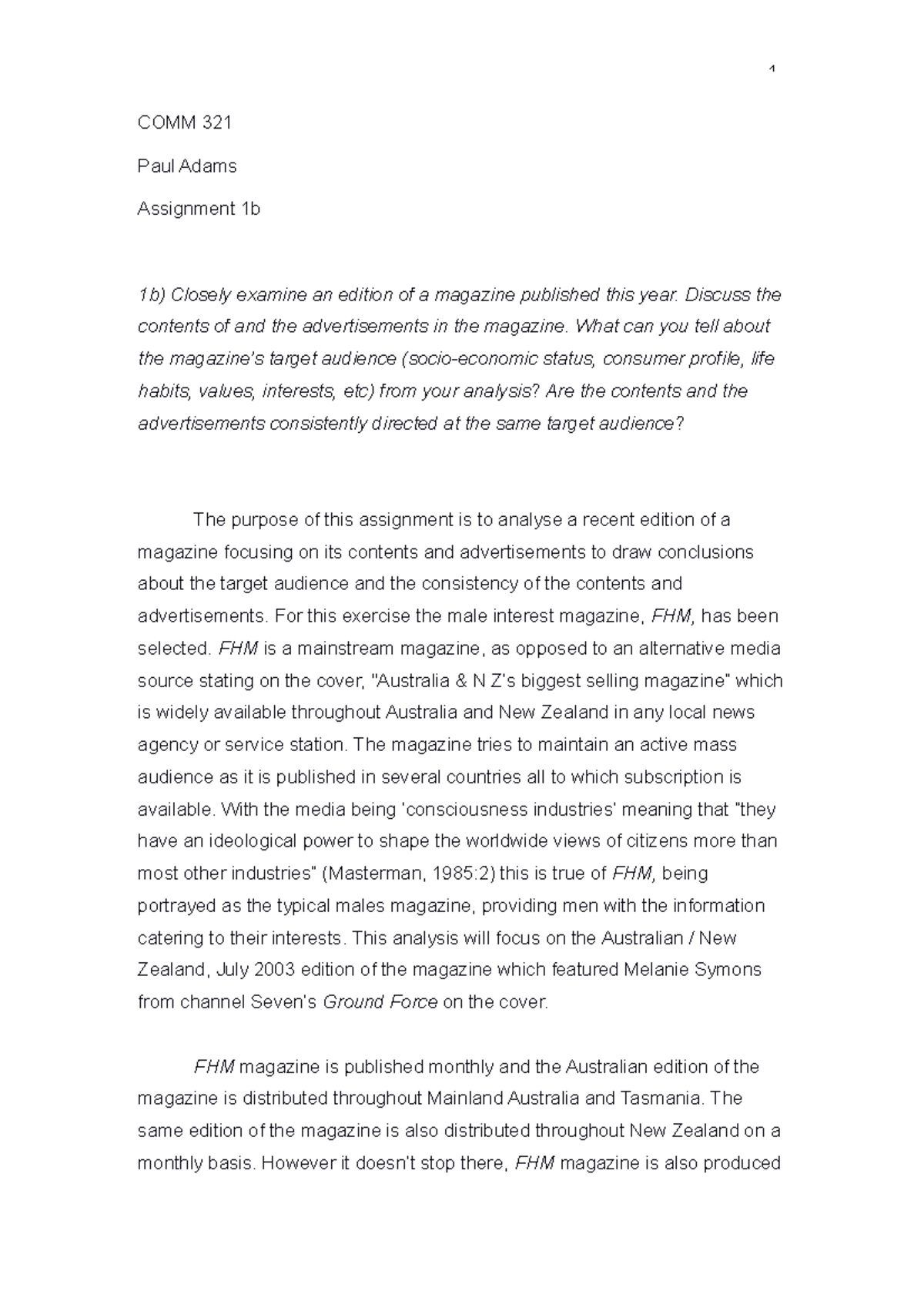 Community Assessment 7 - Studocu