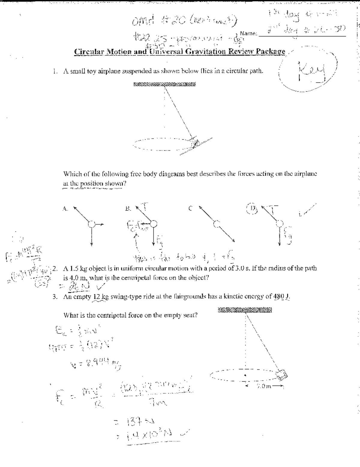 WS Detailed Key 1b5tj6n - Phys 1007 - Studocu