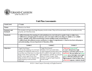 Music Integrated Lesson Plan - LESSON PLAN TEMPLATE Section 1: Lesson ...
