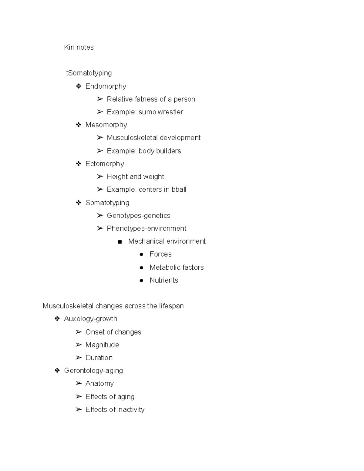 Kin Notes - Kinesiology introduction, background, and research points ...