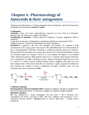 ANS - Pharmacology notes - Pharmacology of drugs acting on Autonomic ...