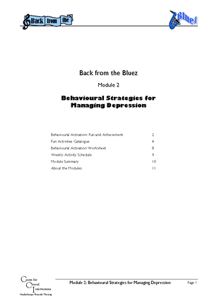 Back from the Bluez - 05 - Unhelpful Thinking Styles - Centre for C ...