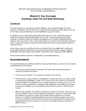Biostats study guide - Introduction to Epidemiology Study of distribution and determinants of ...