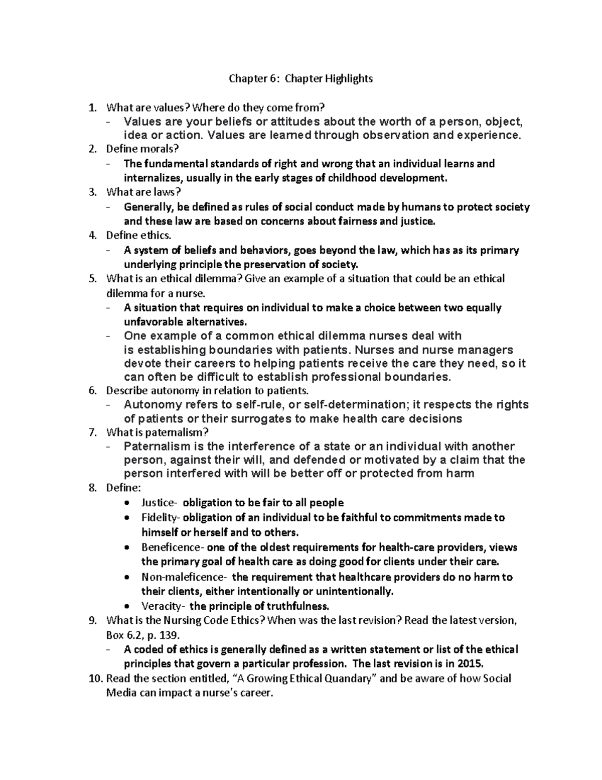 Annotated-Chapter%206%20Highlights - Chapter 6: Chapter Highlights What ...