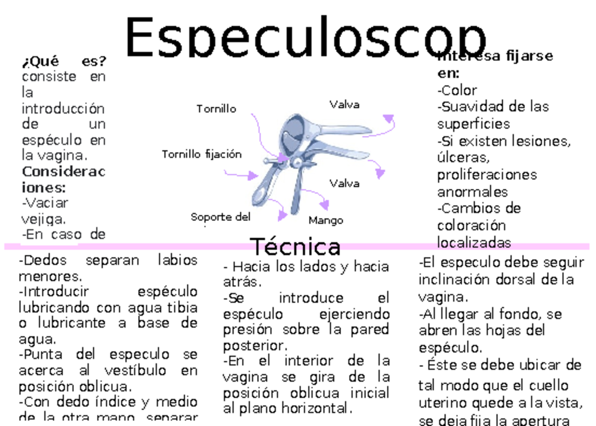 Flash especuloscopia - Especuloscop ¿Qué es? consiste en la ...