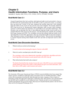 Technology ch7 - study material - 1. a. CRM – is a method of managing ...