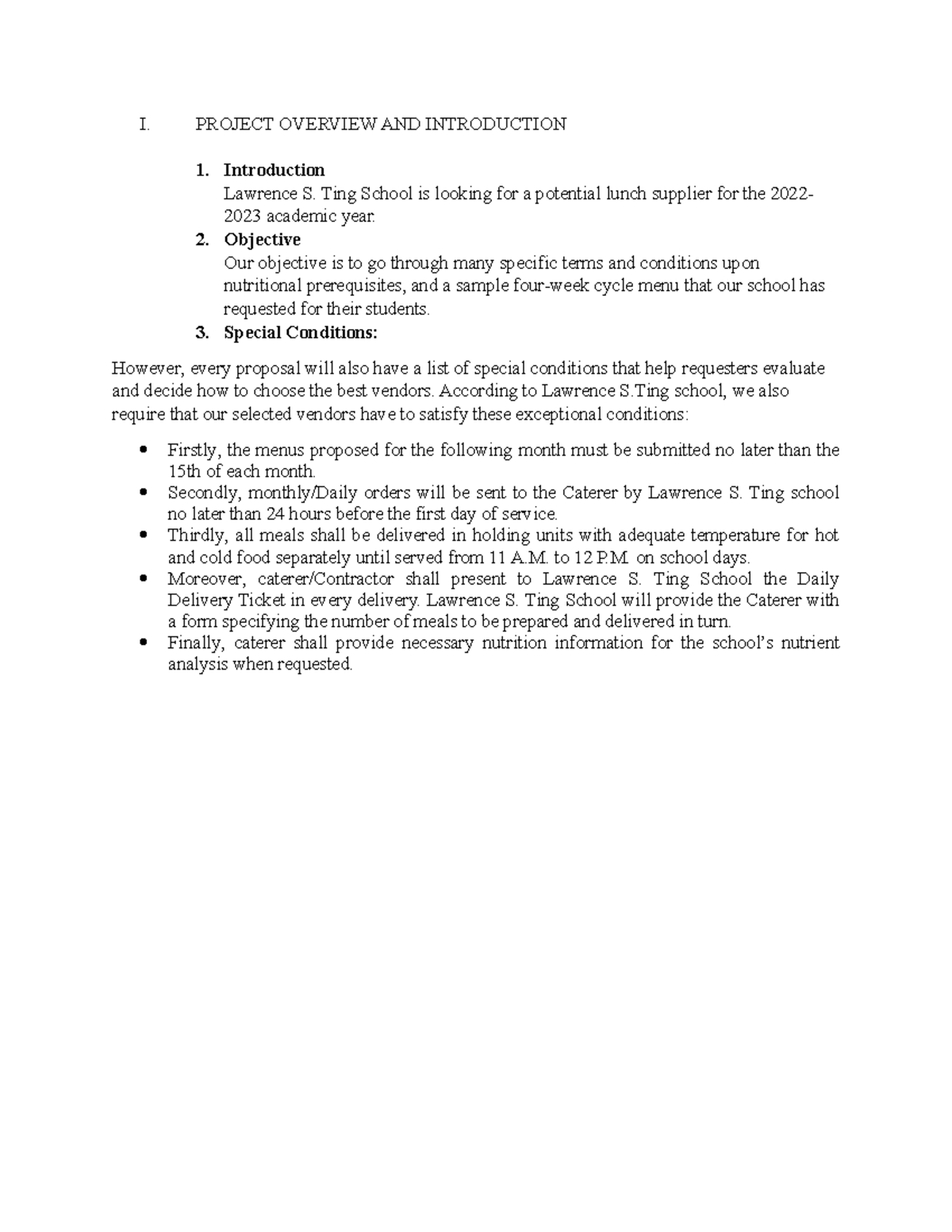 Script - homework - I. PROJECT OVERVIEW AND INTRODUCTION 1 ...