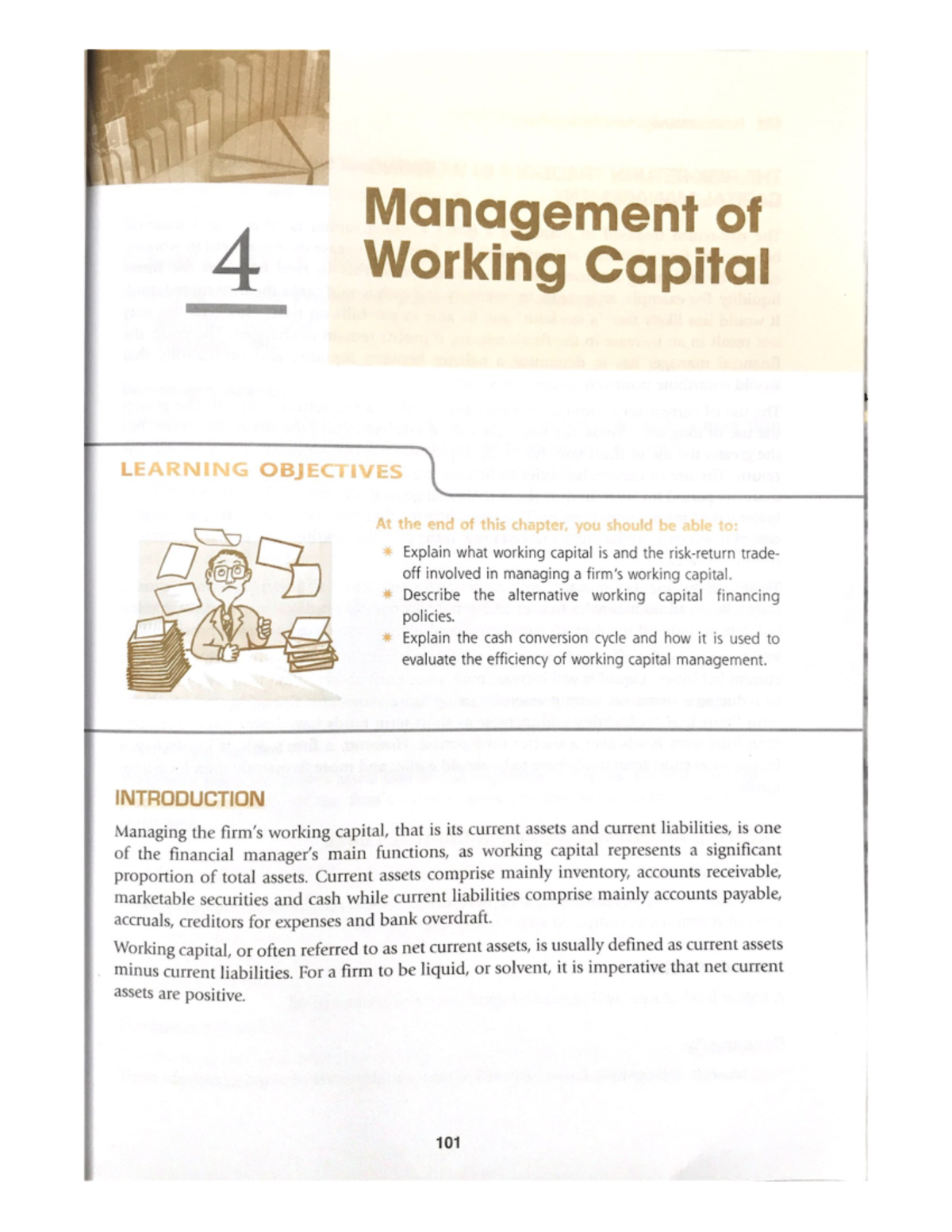 Chapter 4- Management Of Working Capital Tutorial Focus on exam ...