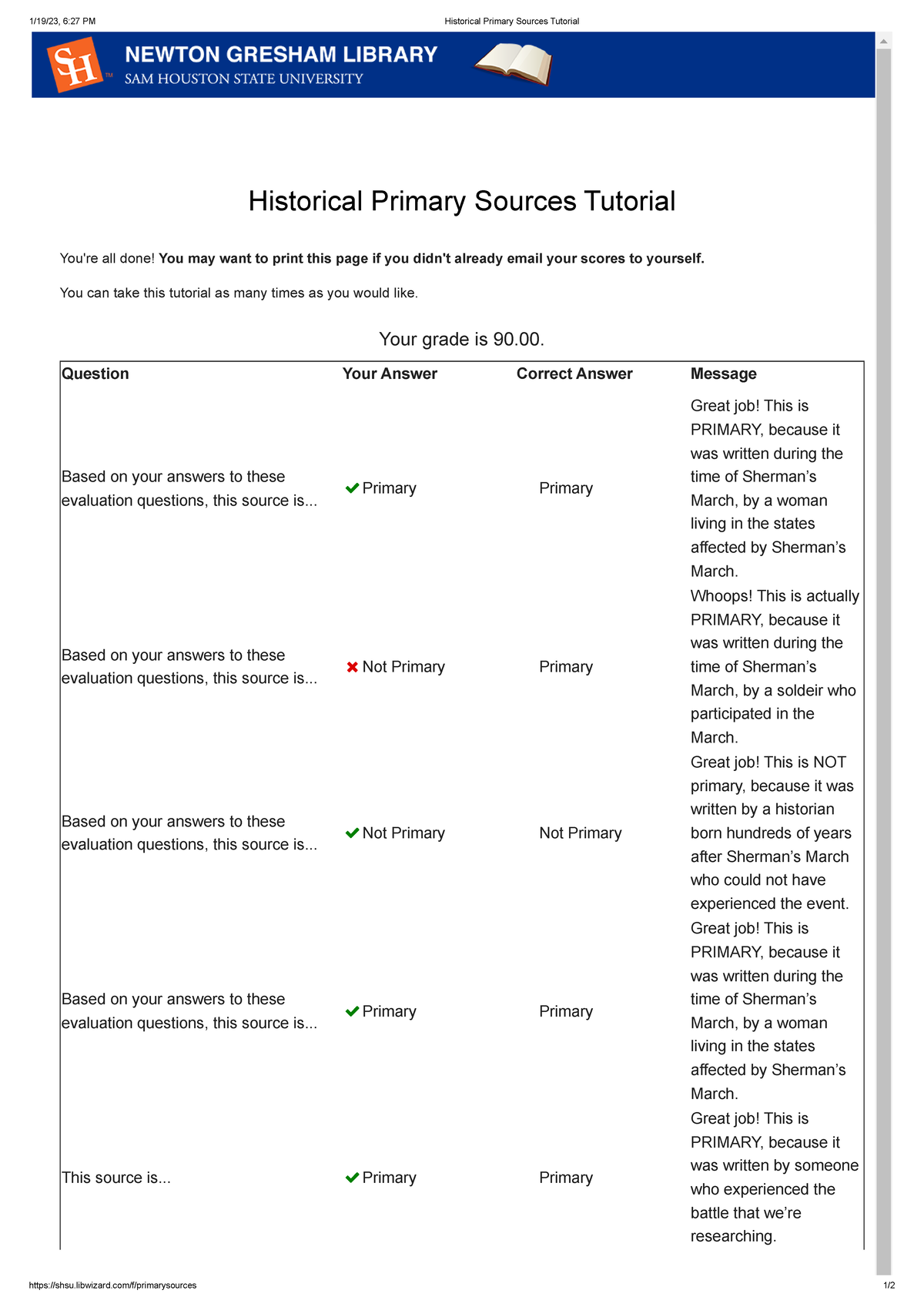 Historical Primary Sources Tutorial - libwizard/f/primarysources 1 ...