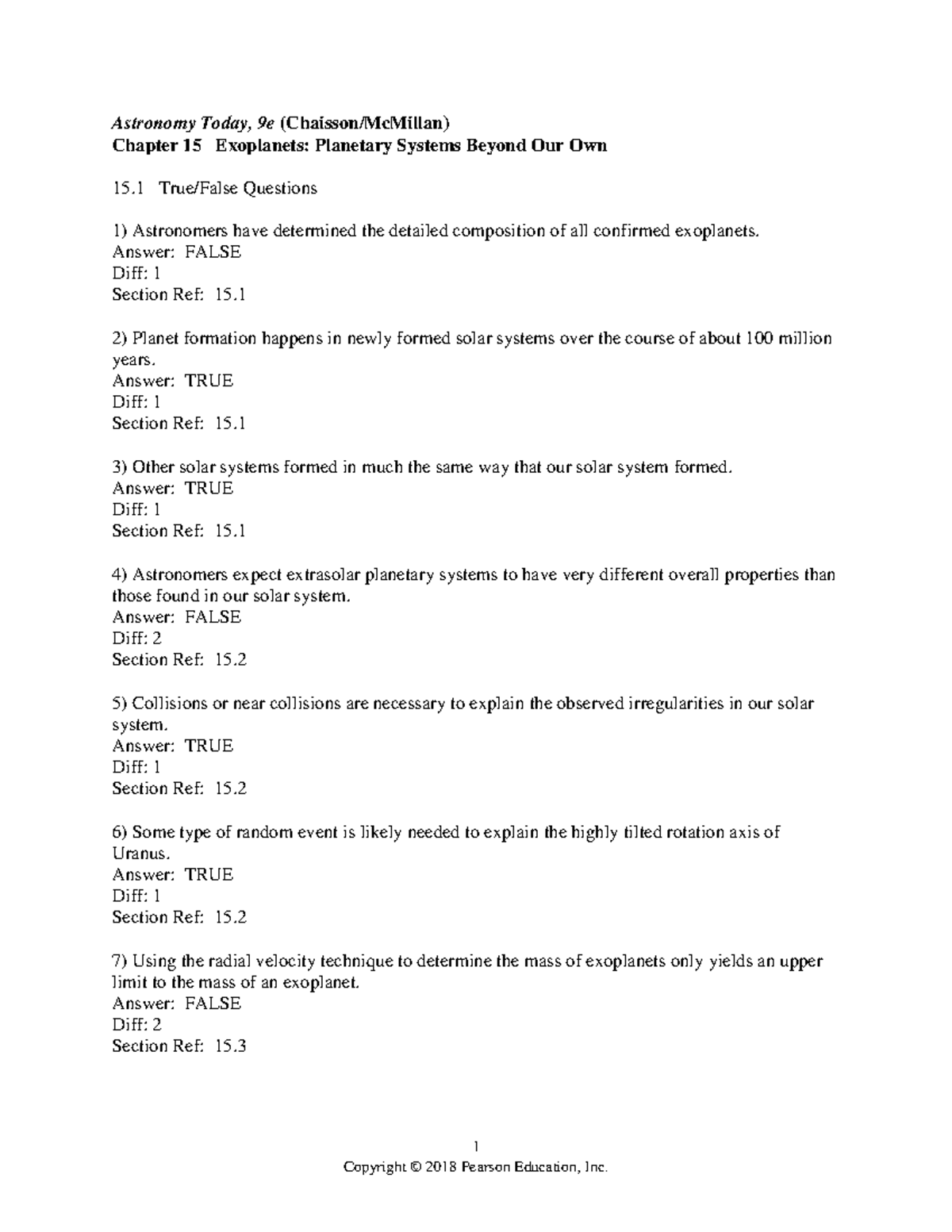 Chapter 15 - Notes for astro 1810 detail with examples - 1 Astronomy ...
