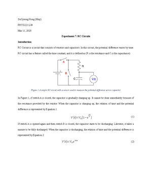 Lab 1 Coulomb's Law - Lab Report - Lab 1: Coulomb’s Law Introduction Coulomb’s Law, which ...