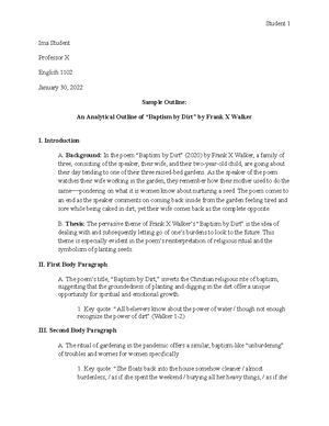 Unit2 poetry analysis eng 1102 - Sah 1 Student Name Professor X English ...