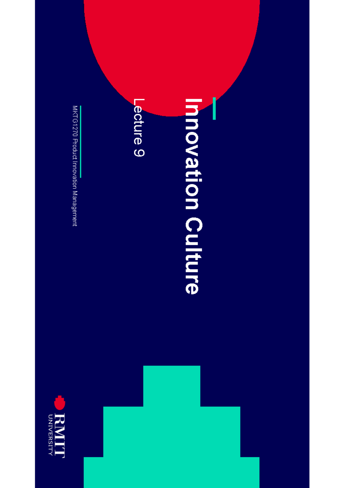 PIM L9 - lecture notes - RMIT Classification: Trusted Lecture 9 ...