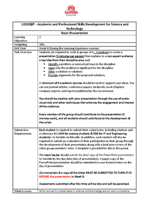 Assessment 1 Student Guide - SWOT Analysis Critical Reflection (1) 2021 ...