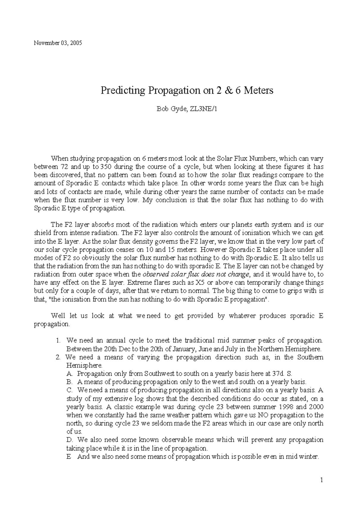 159501210 Predicting Propagation on 2 and 6 Meters - November 03, 2005 ...