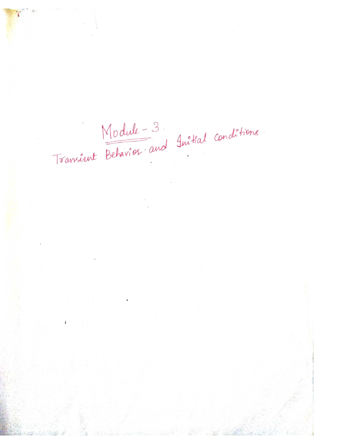 Module 3 notes - Ggjjwjwjjjj - electronics engineering - Studocu