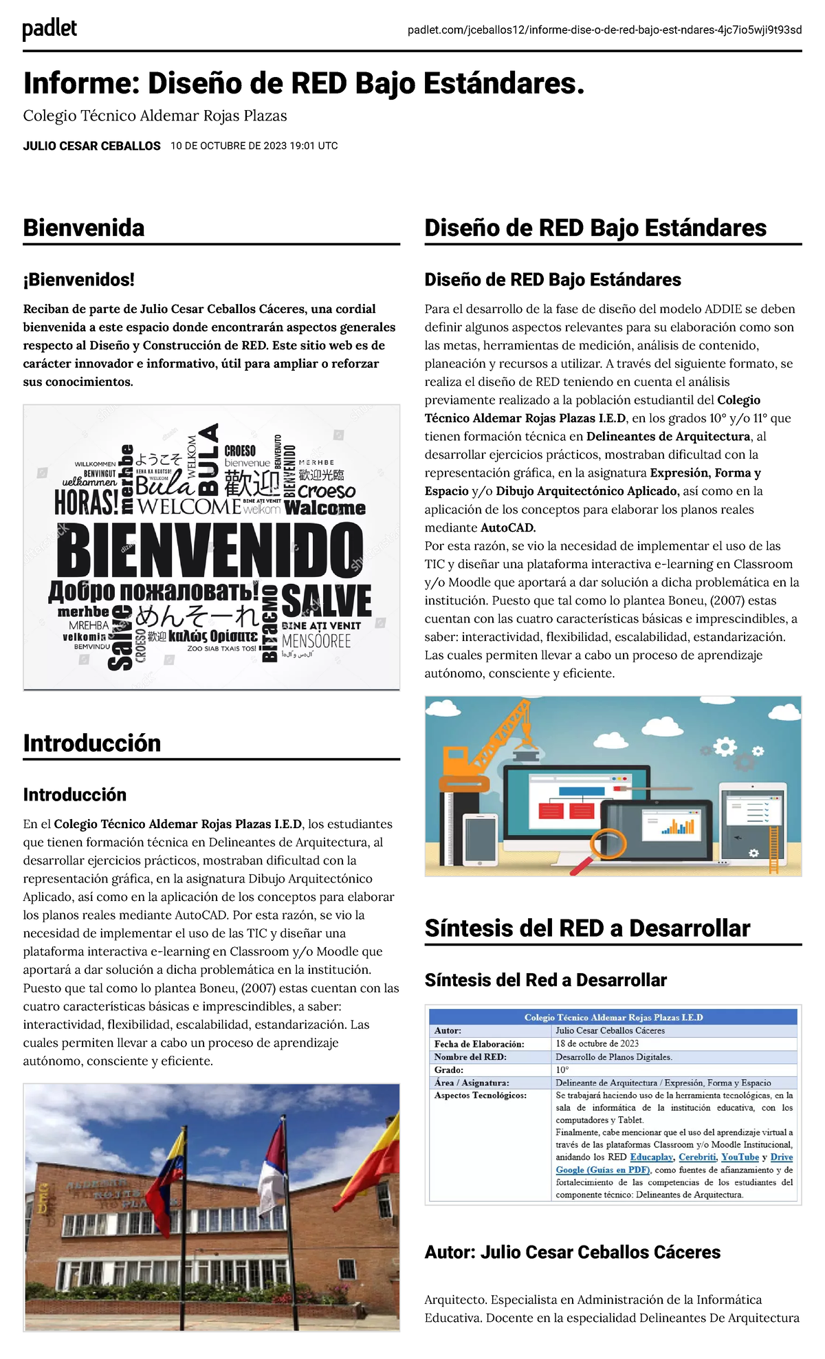 Padlet-4jc7io5wji9t93sd - padlet/jceballos12/informe-dise-o-de-red-bajo-est-ndares ...