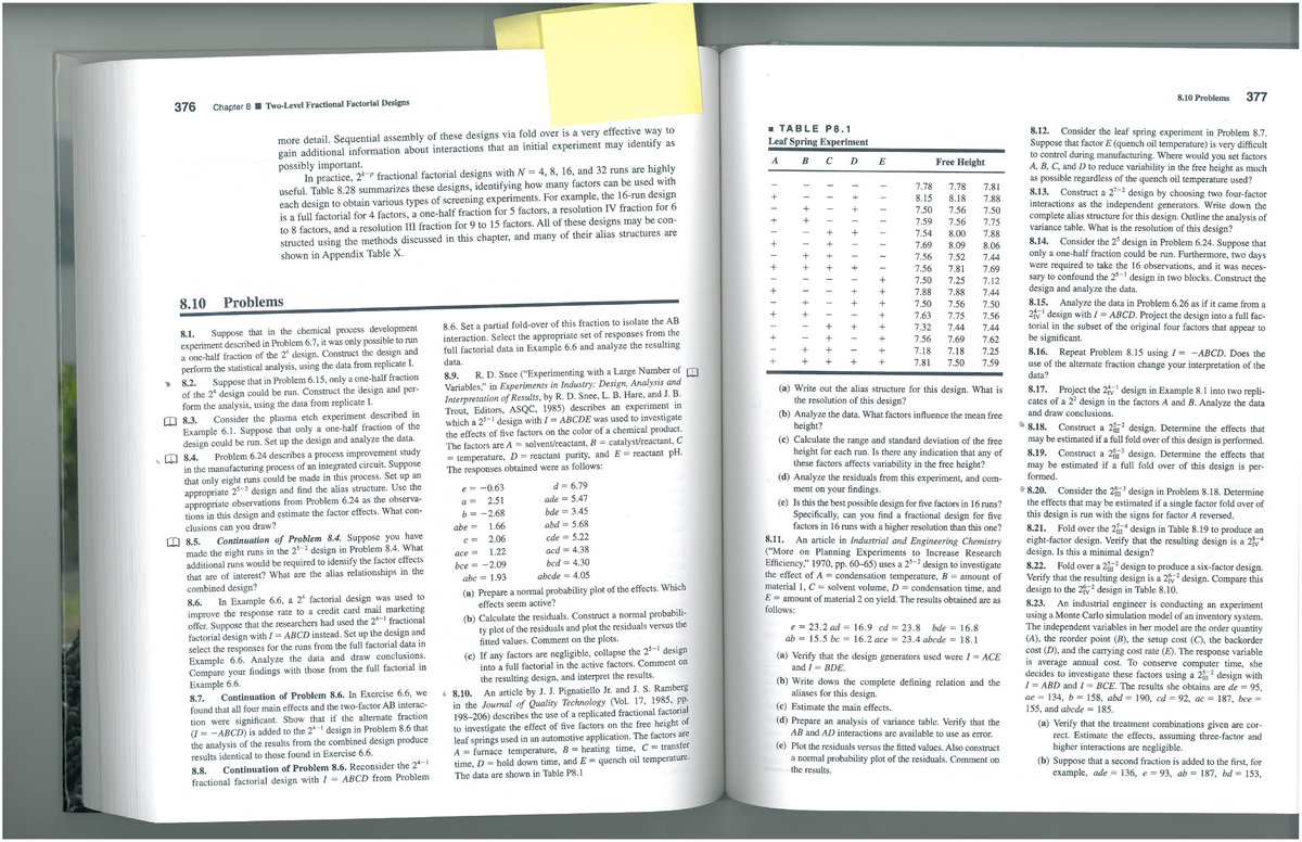 Ch8 Problems - Studocu