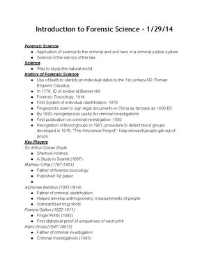 Bones, bugs, forensic science final exam - 4/20/22: Drugs & Forensic ...