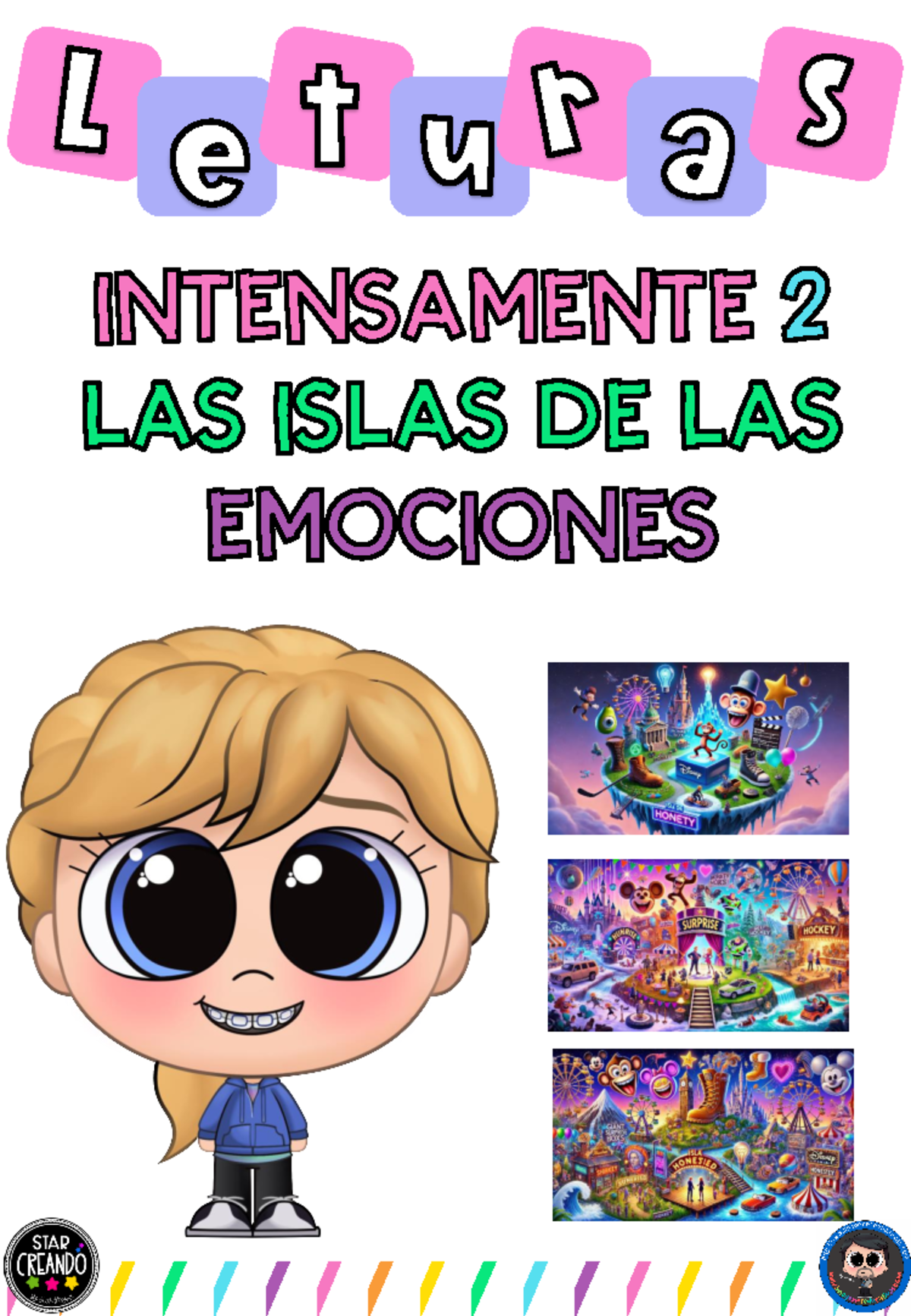 Intensamente 2 Comprension lectora las Islas de las emociones pdf - Un ...