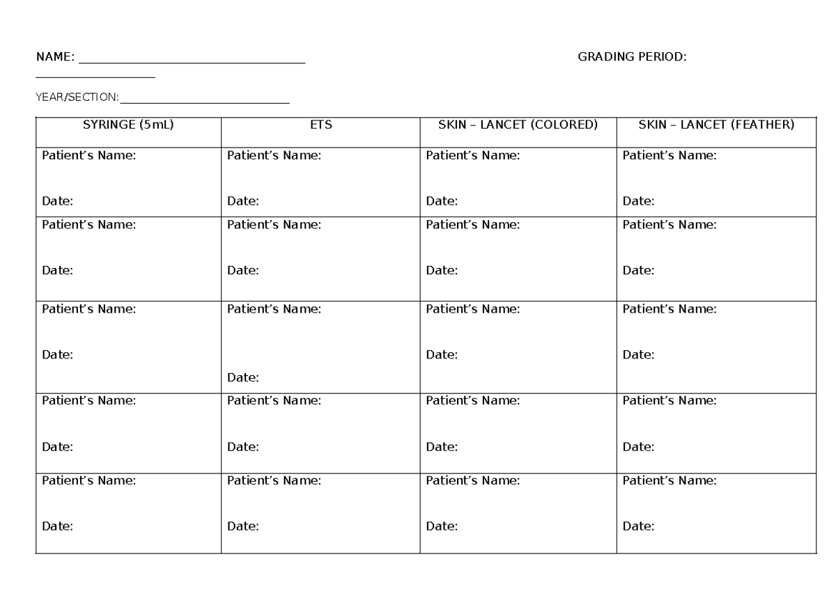 Completion Finals - NAME ...