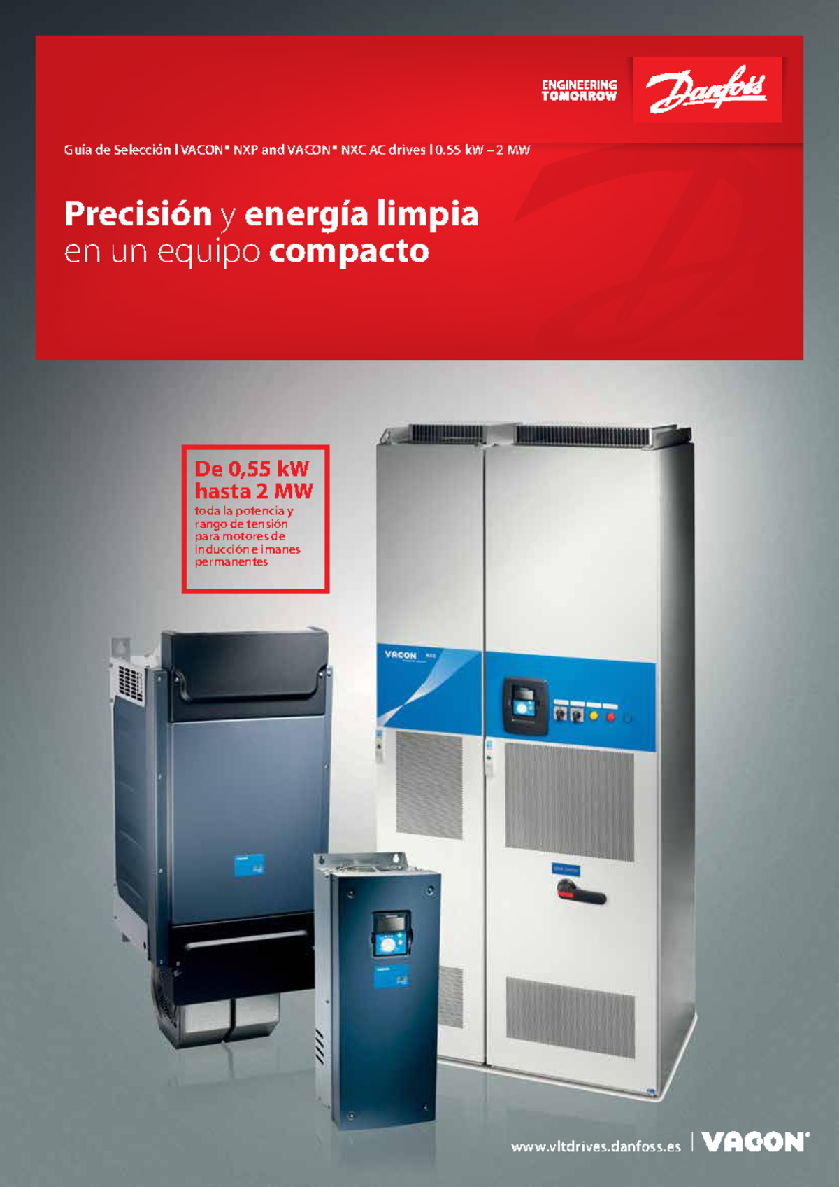 Vacon NX - Precisión y energía limpia en un equipo compacto Guía de ...