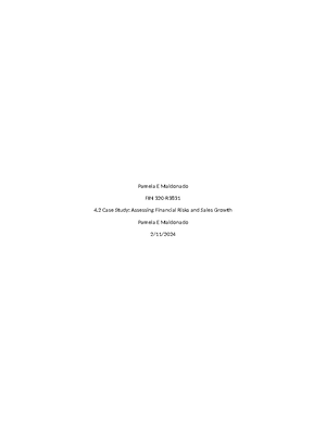 BUS225 Module Two Assignment (1) - 1 Module Two Assignment Pamela E ...