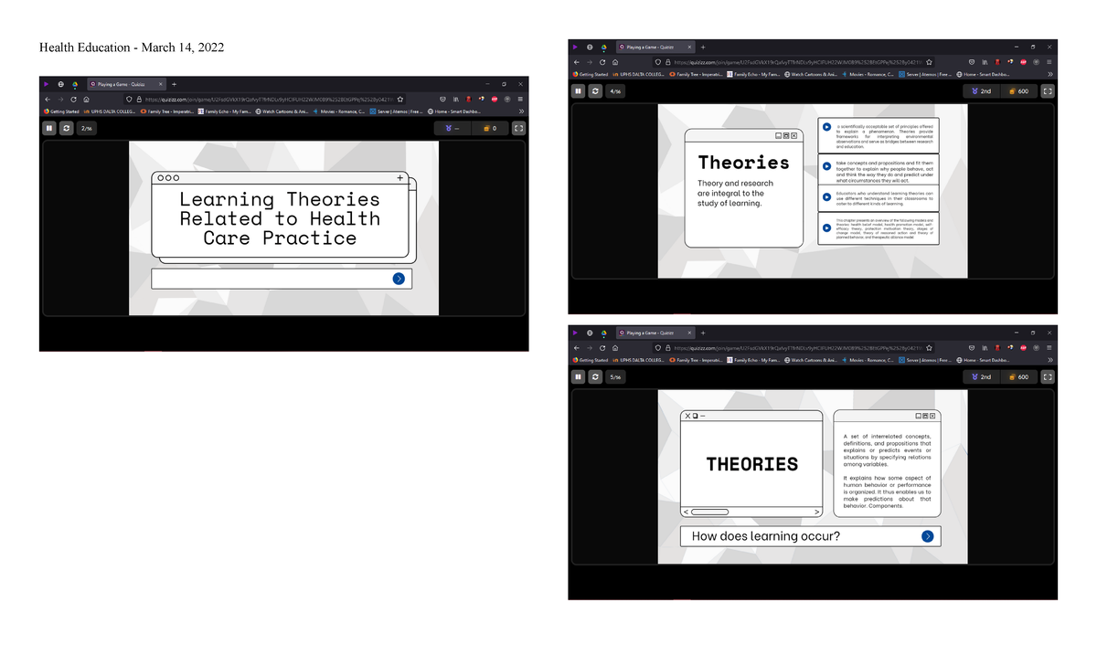 Health-Education March-14-2022 - Bachelor of Science in Nursing ...