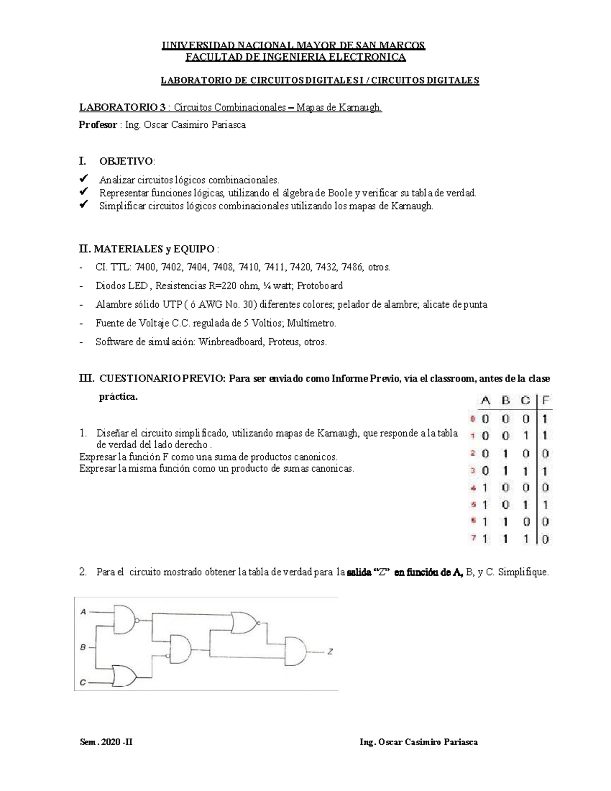 Labo 3 casimiro - Labo 3 mapas - Sem. 2020 -II Ing. Oscar Casimiro ...