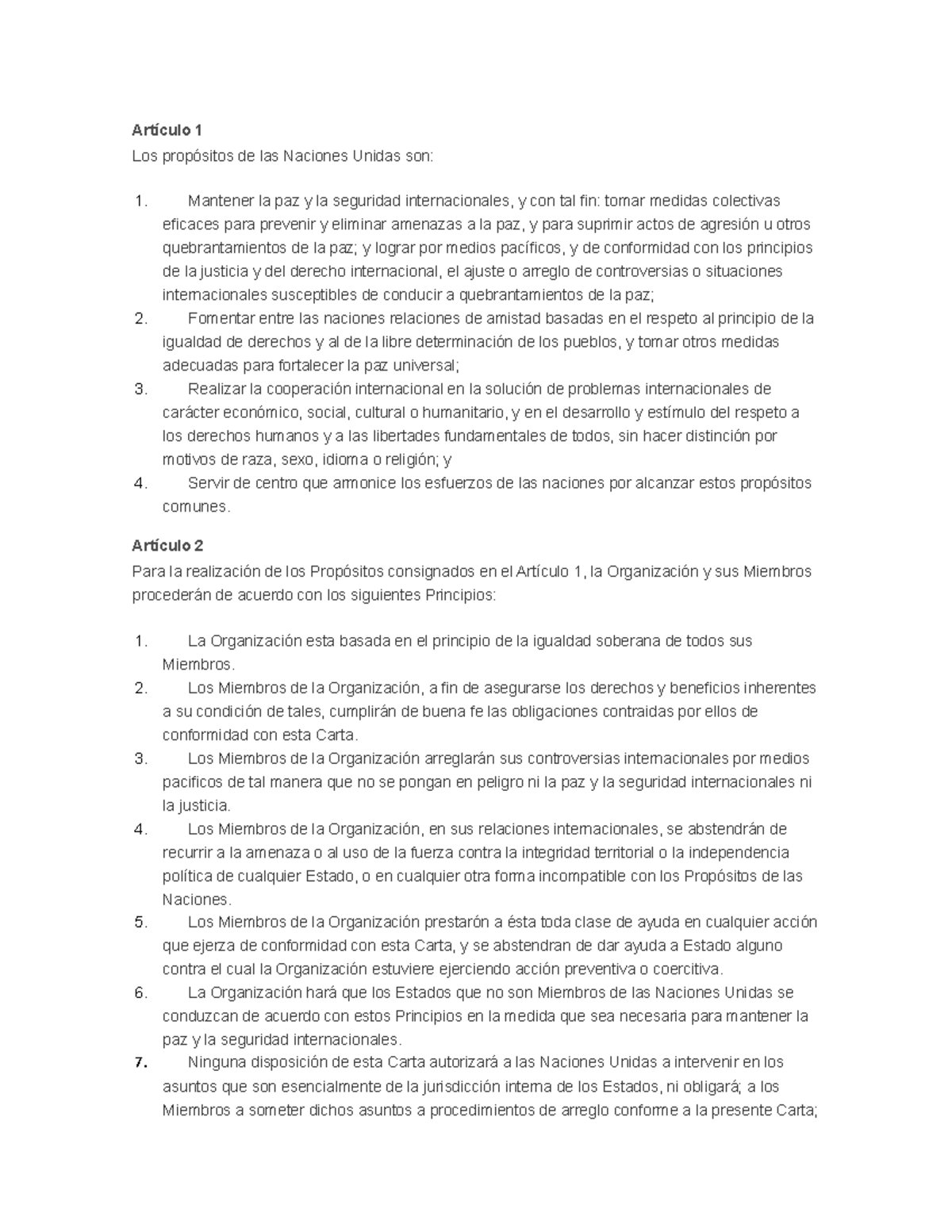 Artículo 1 - Un ejemplo de como elaborar un práctica - Artículo 1 Los ...