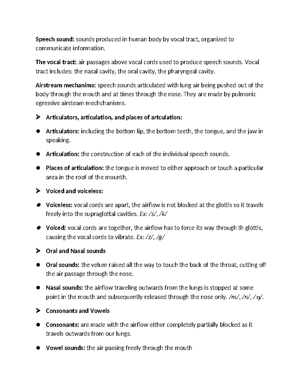 Tổng hợp ôn phonetic & Phonlogy( ngữ âm-âm vị học) - Speech sound ...