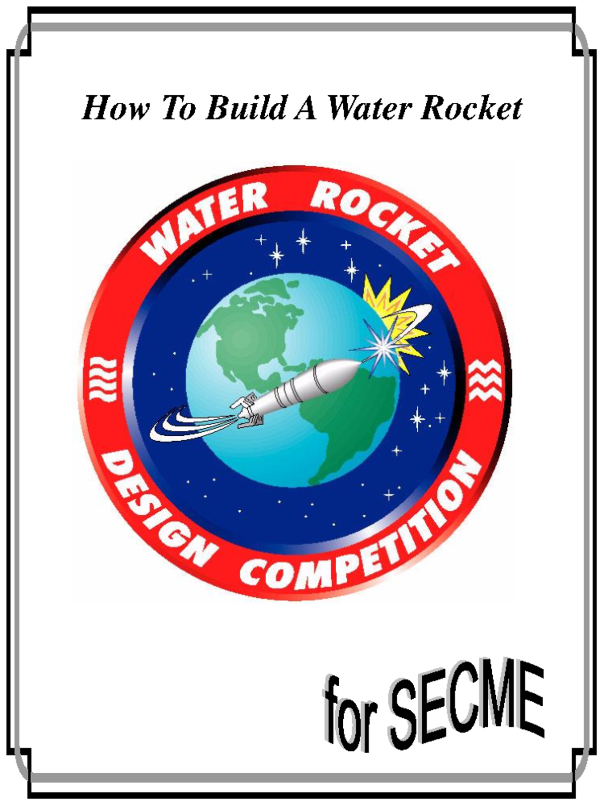 Bottle rocket PPT - N/A - How To Build A Water Rocket Brainstorm The ...