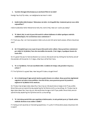 French ab initio-Writing Formats Booklet Pamoja branded ST 1 - French ...