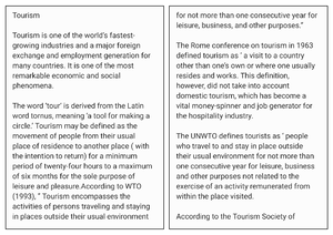 Basic Concept OF Tourism 2 - define tourism and to describe its scope ...