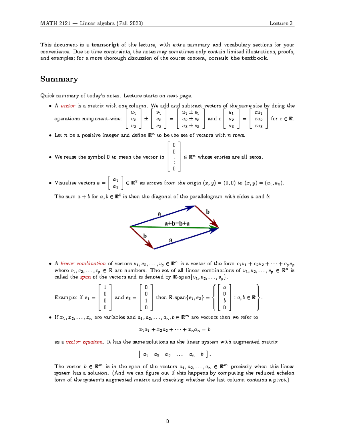03 Math2121 Fall2023 - This is lecture 3 materials - This document is a transcript of the ...