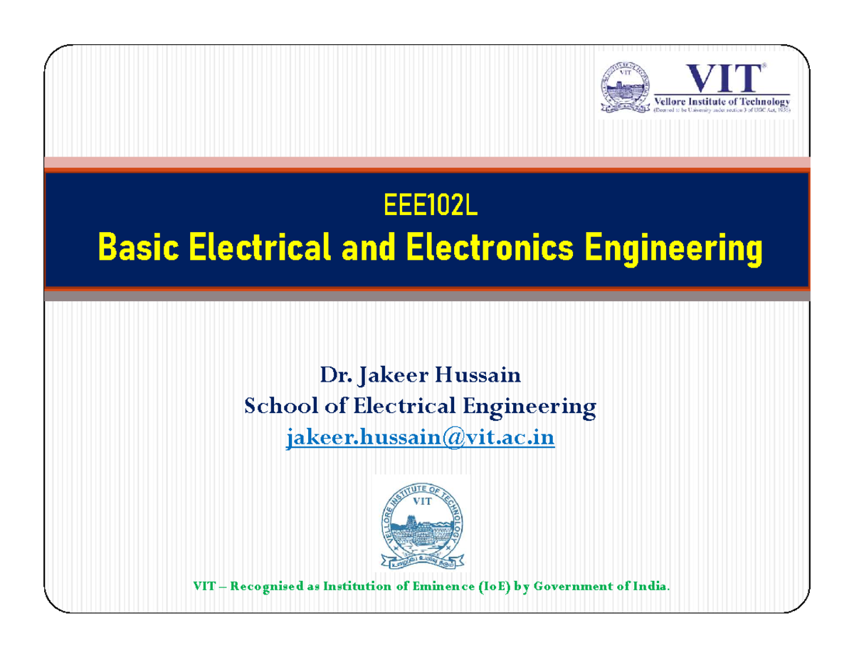 Fallsem 2024 25 BEEE102L TH VL2024250106438 2024 08 20 Reference ...