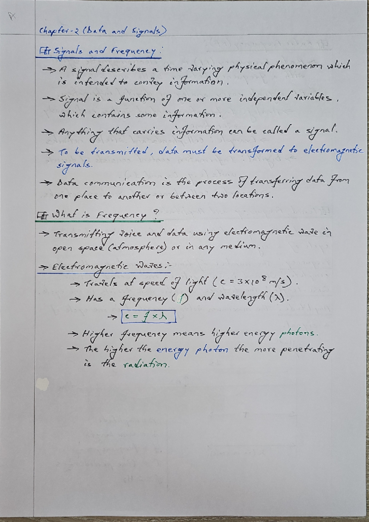 Notes on Data and Signals - 2 (Data and Signals) FIT Signals and ...