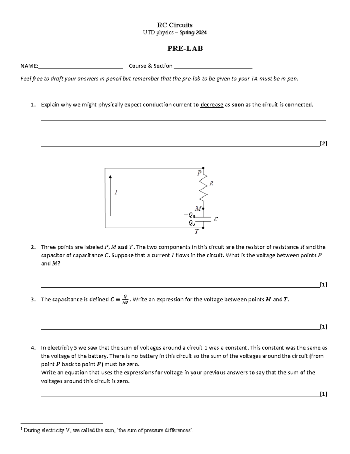 11.3 2126 template for prelab on RC - UTD physics – Spring 2024 PRE-LAB ...